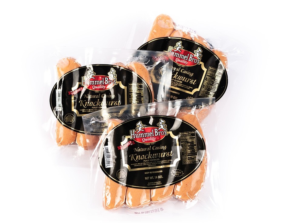 Hummel's Knockwurst - 3 pack x 14 oz ea - New Haven Direct Connect
