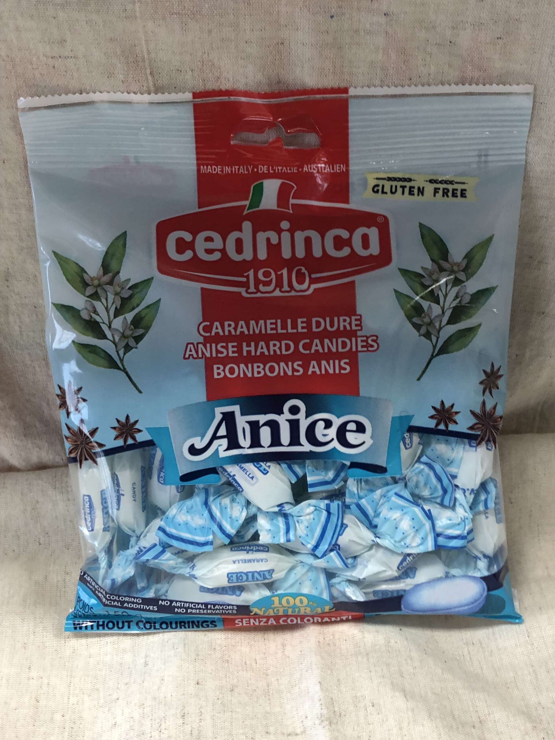 Cedrinica 1910 Candy from Napoli - Anise 5.25 oz - New Haven Direct Connect