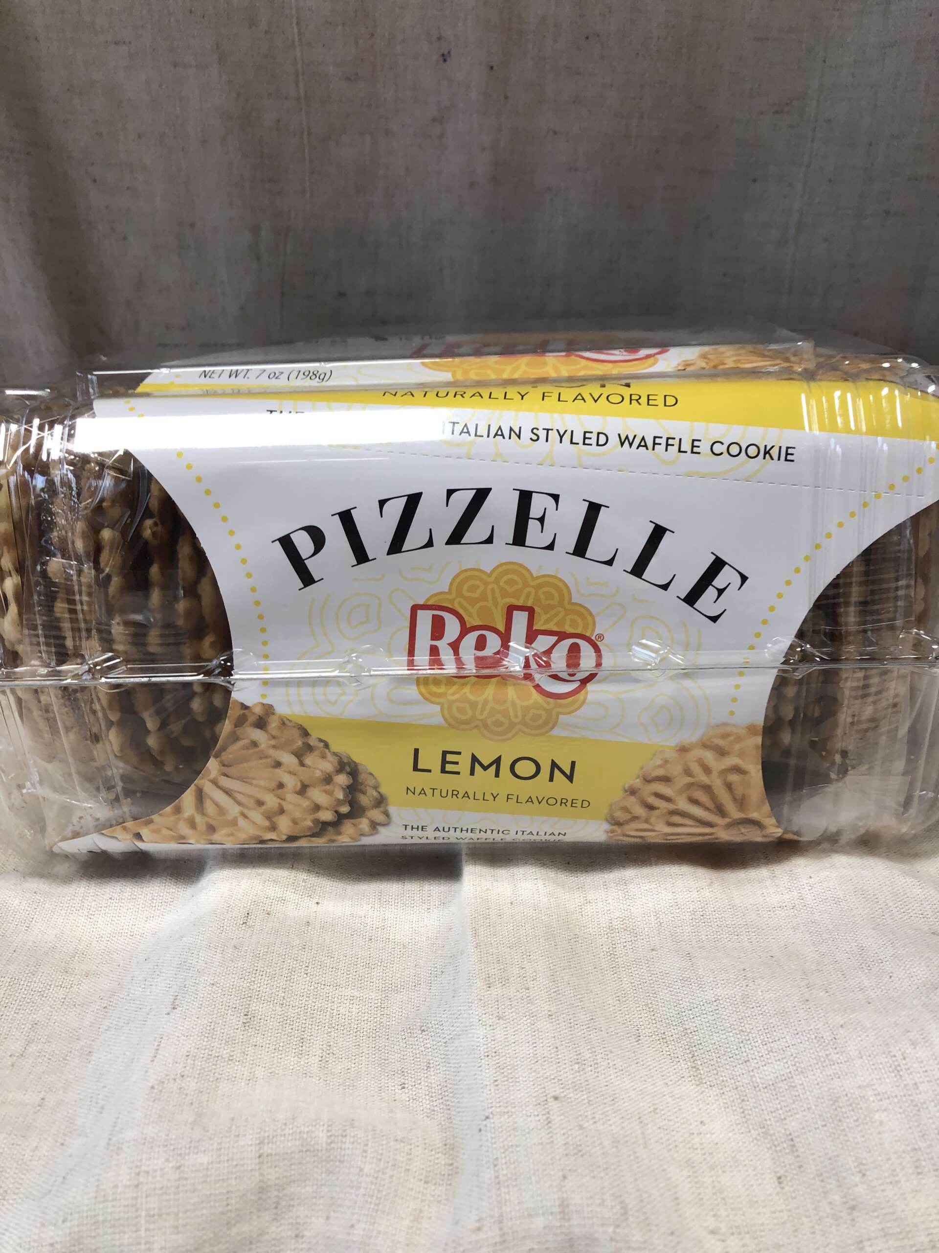 Reko Pizelle from Napoli - Lemon 7 oz pkg - New Haven Direct Connect