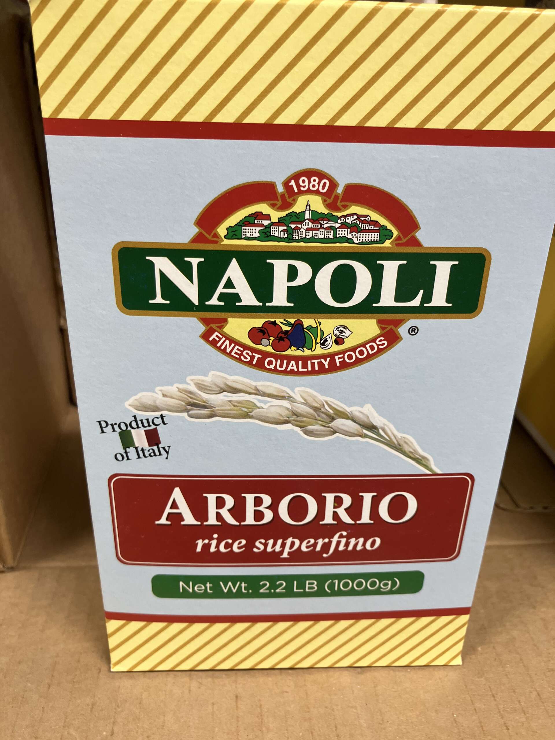 Napoli Aborio Rice- 2.2 lb Box - New Haven Direct Connect