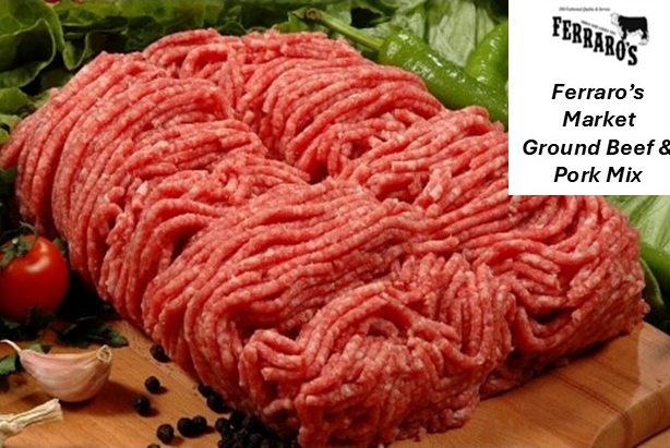 Ferraro's Meats Quality Mixed Ground Beef and Pork - New Haven Direct ...